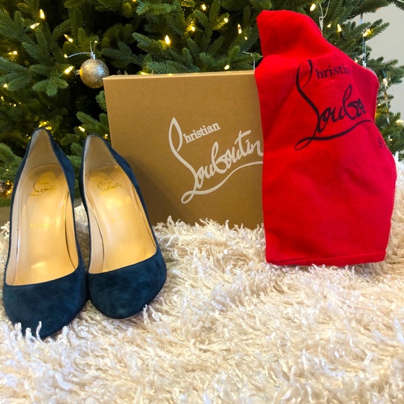 Christian Louboutin | Shoes | Christian Louiboutin Blue So Kate 2 ...